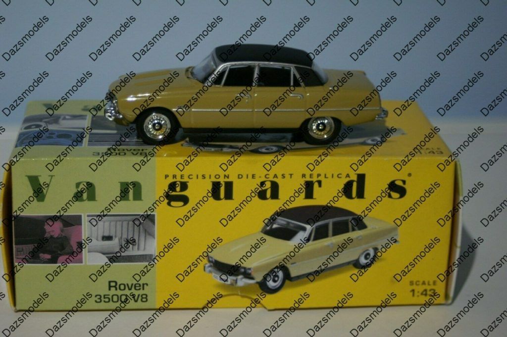 Vanguards Rover 3500 V8 Almond VA06500 1:43 Scale