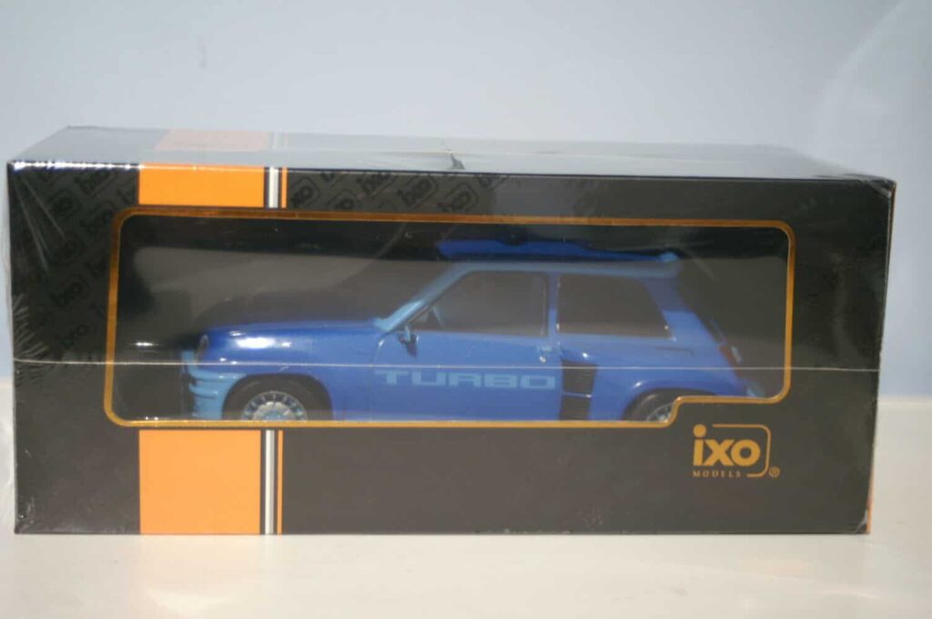 Ixo Renault 5 Turbo 1 1981 Blue 1:18 18CMC005