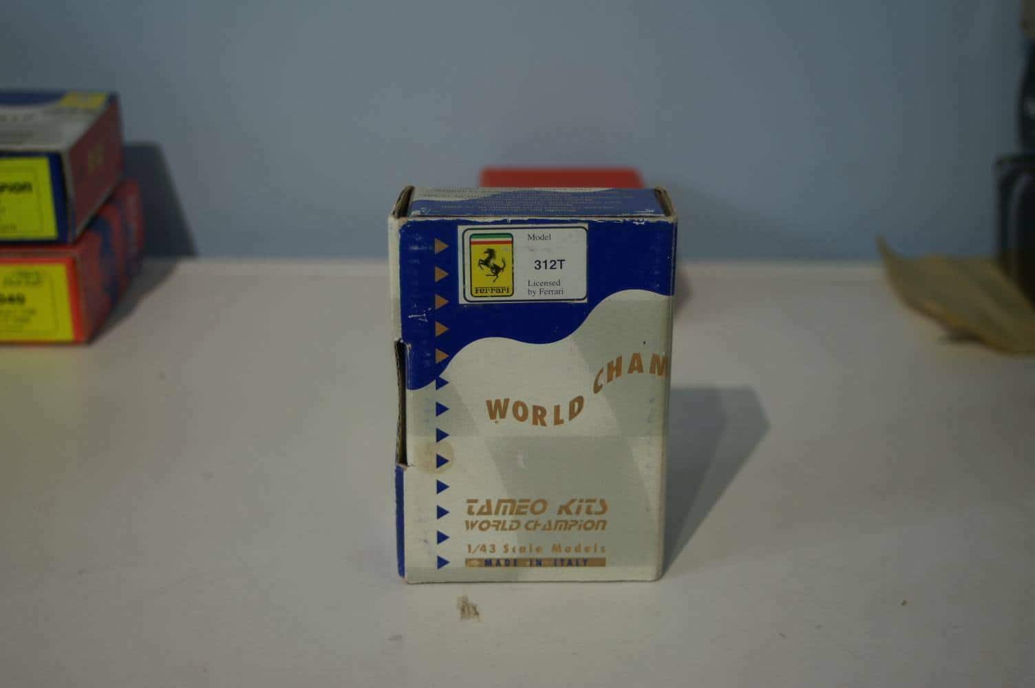 Tameo World Champion Ferrari 312T4 1979 kit 1:43 WCT 79
