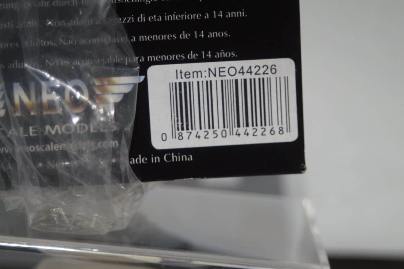 NEO Models Glas 1700 Beige NEO44226 1:43 – Dazsmodels