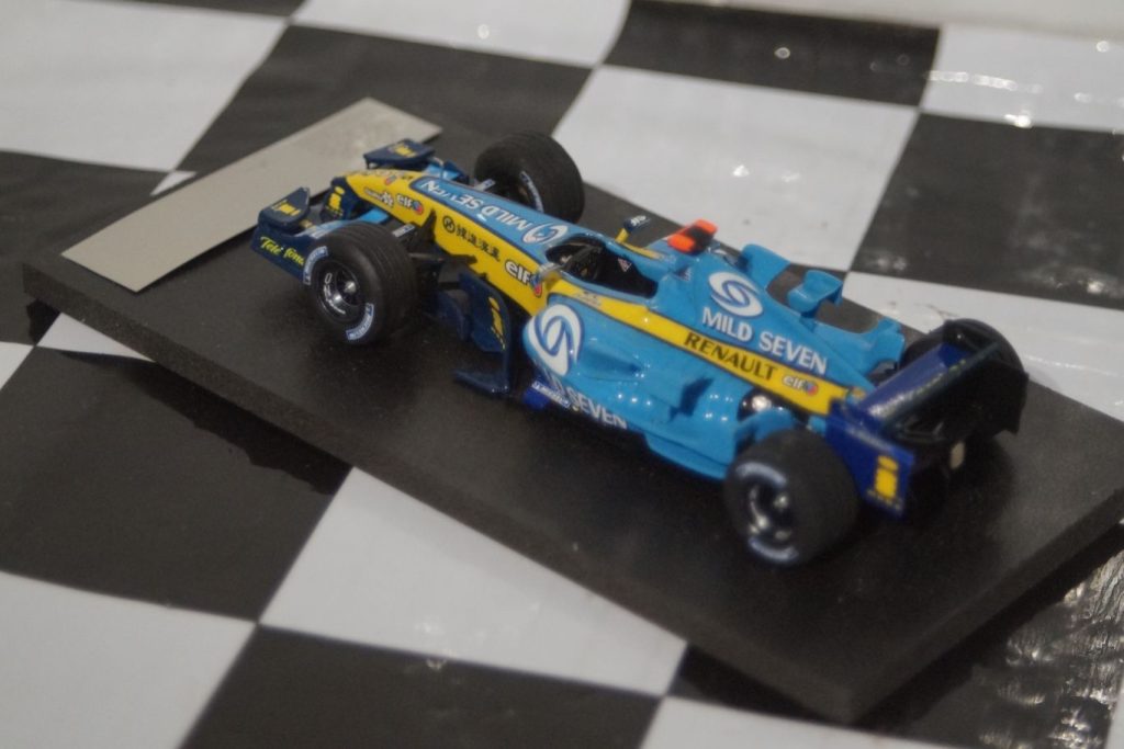 Automodel Art Renault R25 World Champion F.Alonso 2005 1/43 white metal ...