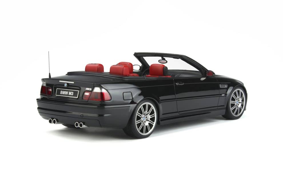 OTTO BMW M3 E46 Convertible Black 1:18 OT380