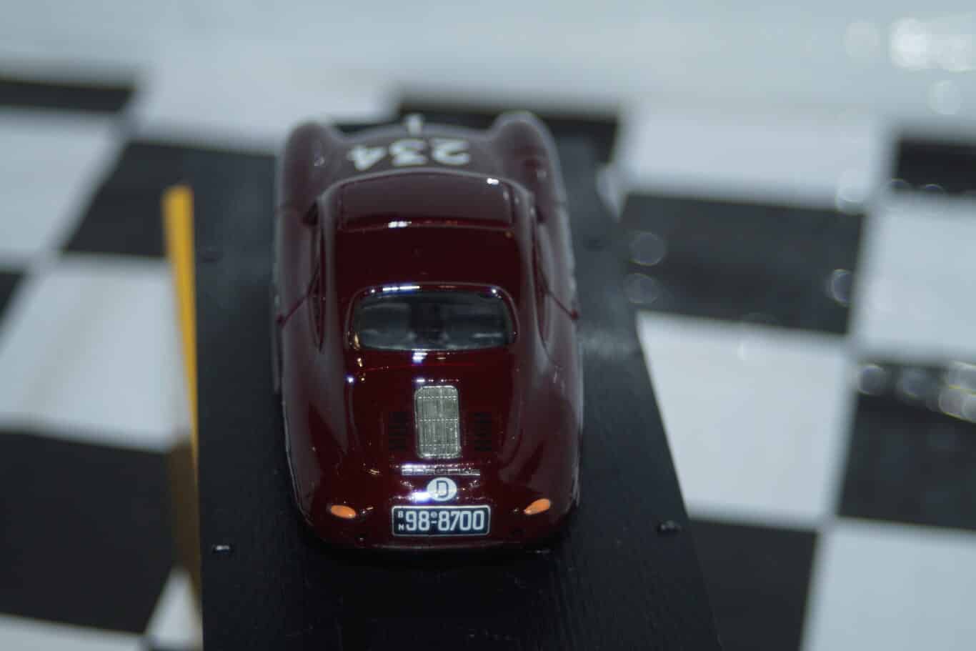 Brumm Porsche 356 Mille Miglia #234 1952 1:43 Diecast R120