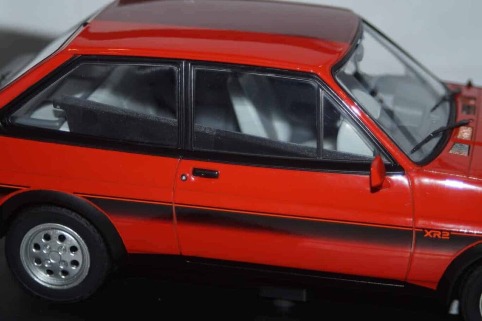 NOREV Ford Fiesta XR2 1981 Red 1:18 Scale 182741 Spares or Repair ...