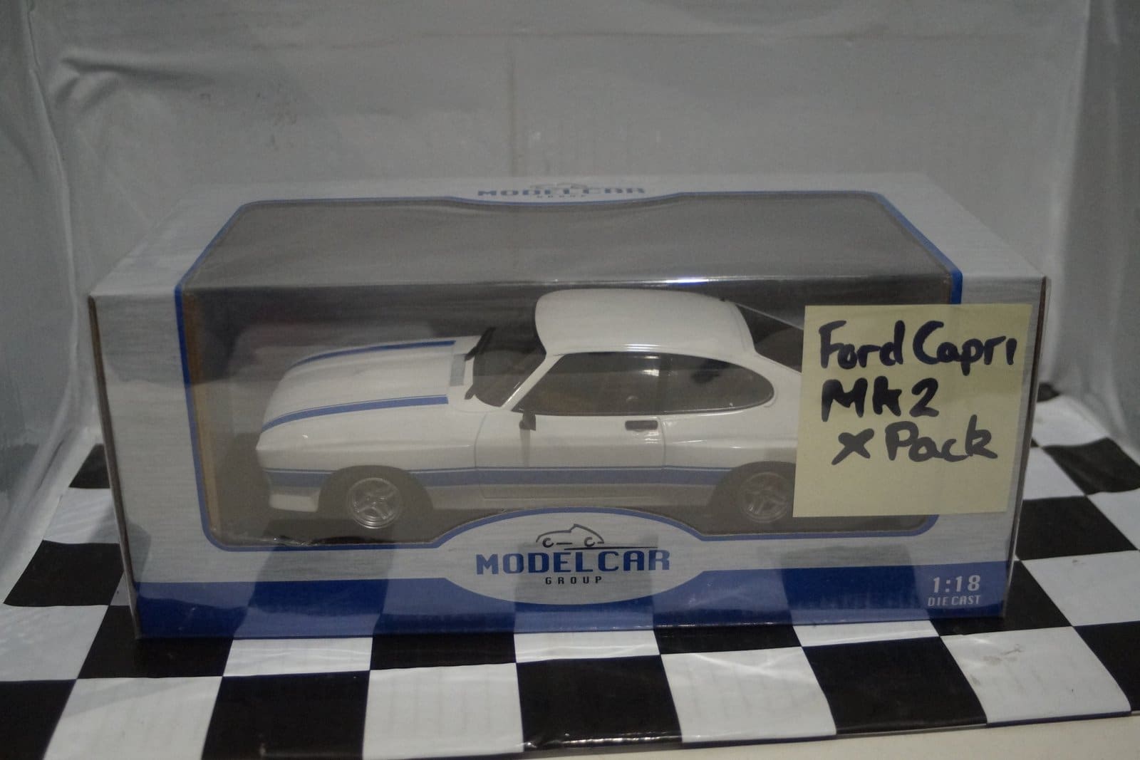 Model Car Group Ford Capri MK2 X Pack White MCG18347